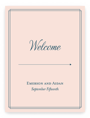 Chic Gala Large Custom Signs by Kimberly FitzSimons | Minted