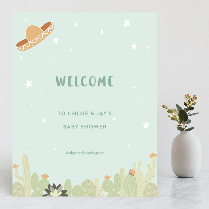 Nacho Baby Large Custom Signs by Joanna Griffin | Minted