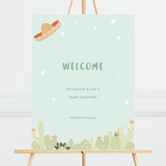 Nacho Baby Large Custom Signs by Joanna Griffin | Minted