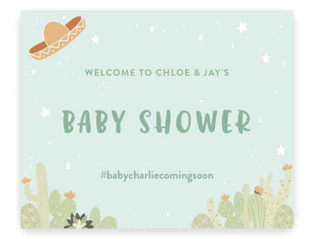 Nacho Baby Large Custom Signs by Joanna Griffin | Minted