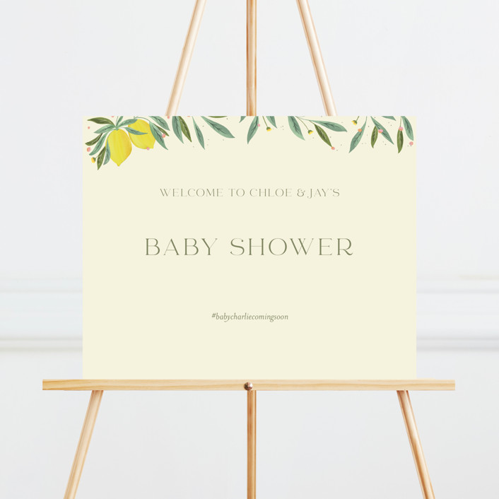 Main Squeeze Large Custom Signs by Joanna Griffin | Minted