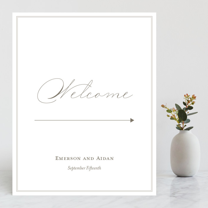 Overlapping Large Custom Signs by Amy Kross | Minted