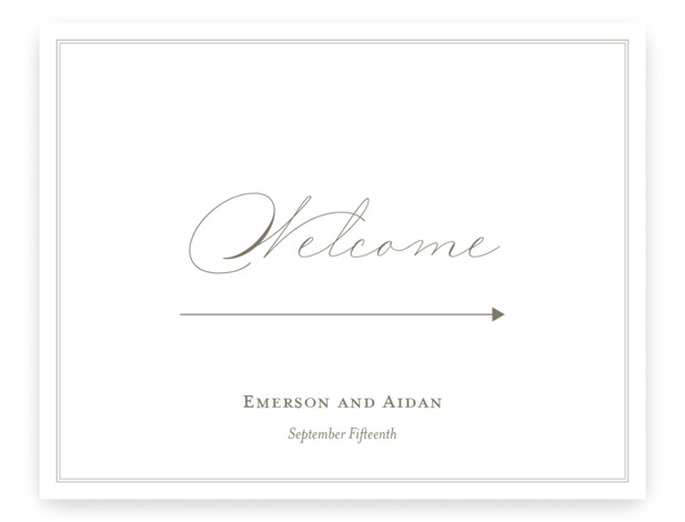 Overlapping Large Custom Signs by Amy Kross | Minted