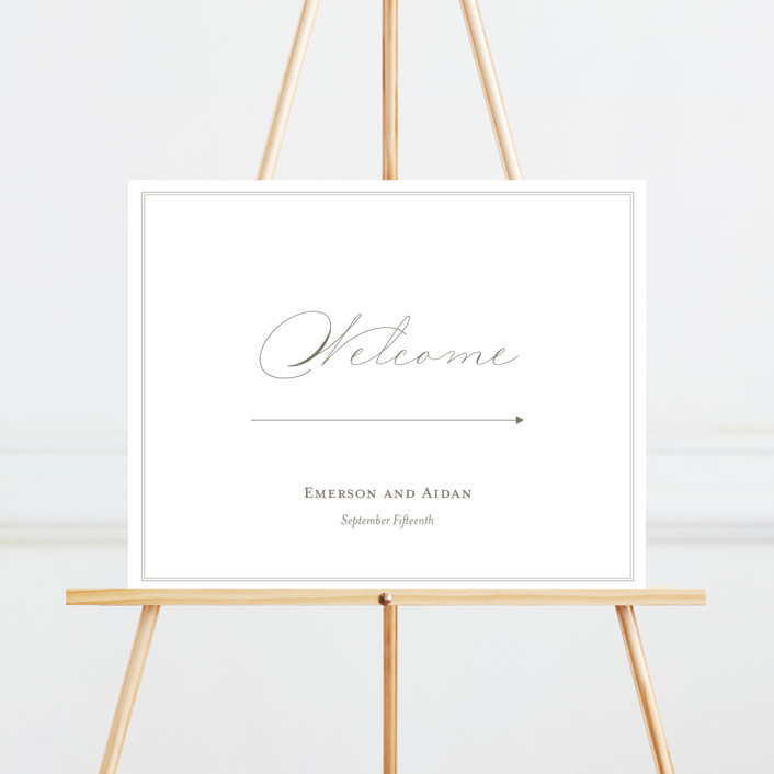 Overlapping Large Custom Signs by Amy Kross | Minted
