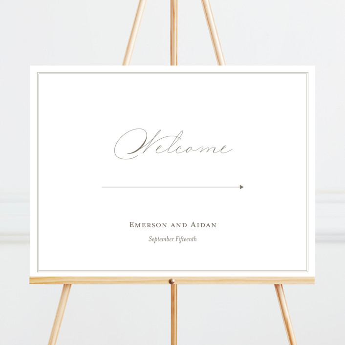 Overlapping Large Custom Signs by Amy Kross | Minted