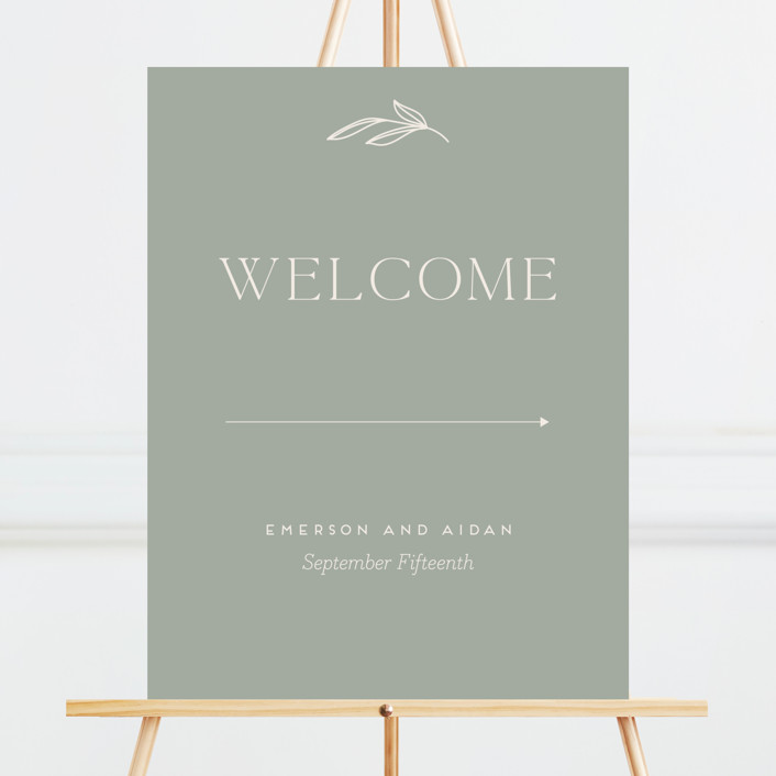 Soft Arch Large Custom Signs by Erica Krystek | Minted