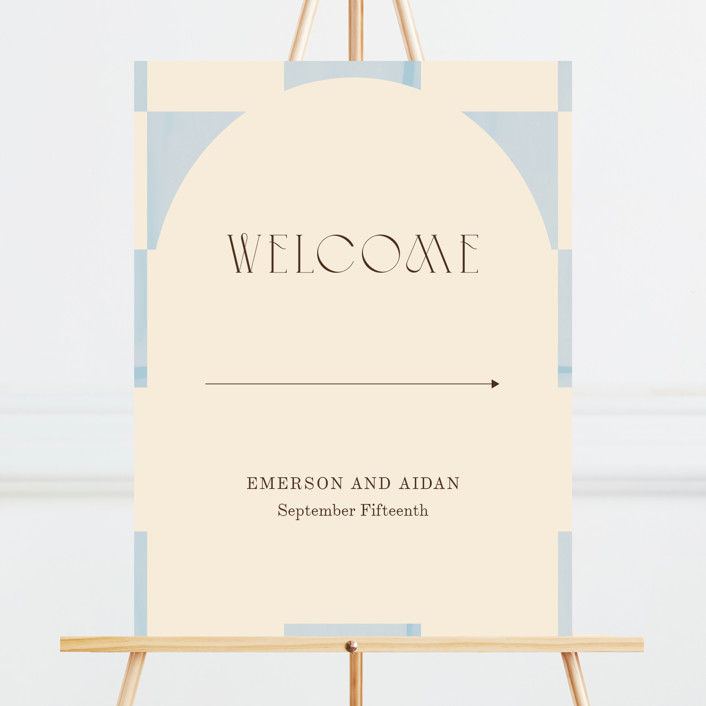 Checker Wash Large Custom Signs by Baumbirdy | Minted