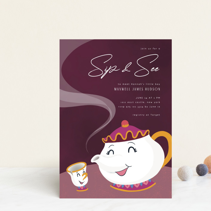 Mrs Potts and Chip Sip and See from Disney's Beauty And The Beast Baby ...