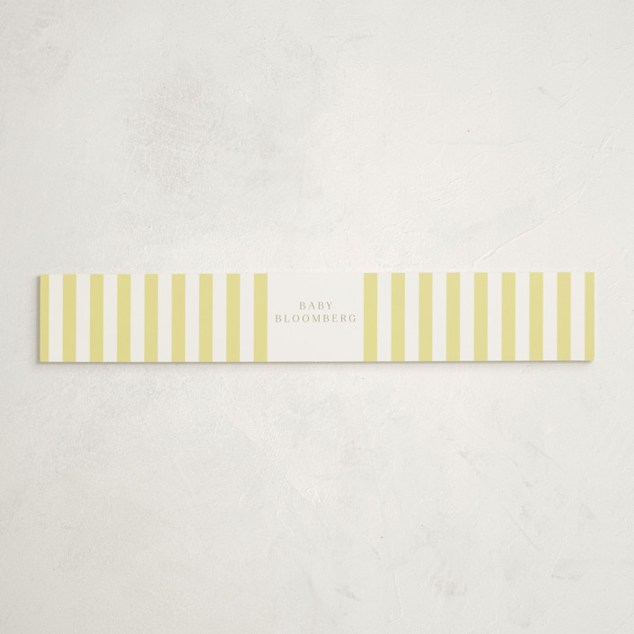 Blooming Baby Frame Baby Shower Belly Bands by Baumbirdy | Minted