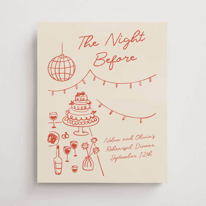 Party On! Wedding Party Signs by Zove Ahhh | Minted