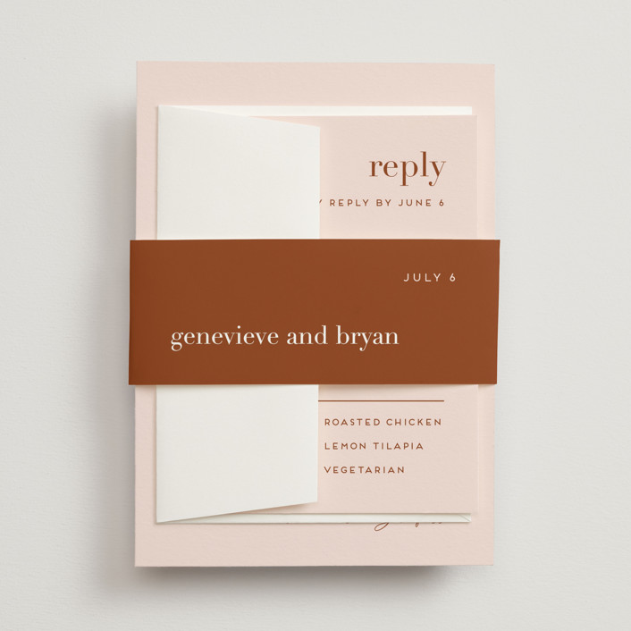 Mod Initials Belly Bands by Genna Blackburn | Minted