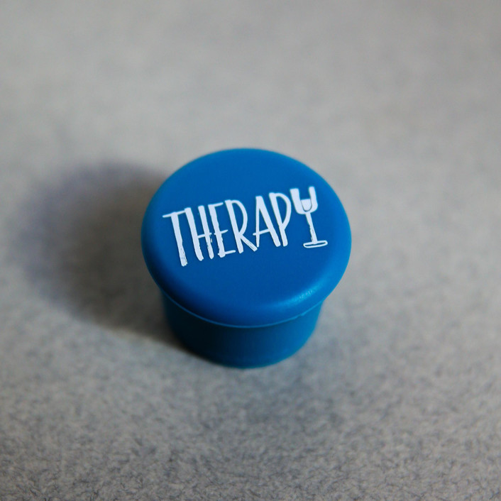 Therapy CapaBunga Wine Cap Bottle Stoppers by Maire and Walt at ...