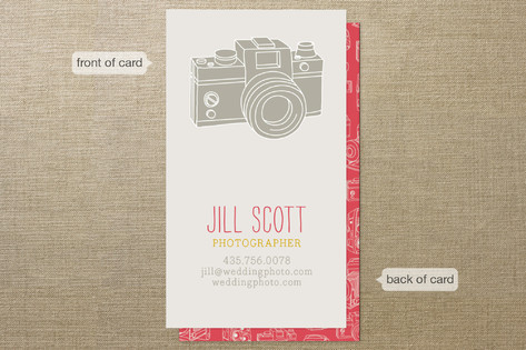 Camera Card Business Cards by ERAY | Minted