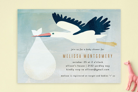 Sweet Delivery Baby Shower Invitations by Rebecca ... | Minted