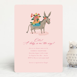 Ole baby Donkey Baby Shower Invitations by Jackie ... | Minted