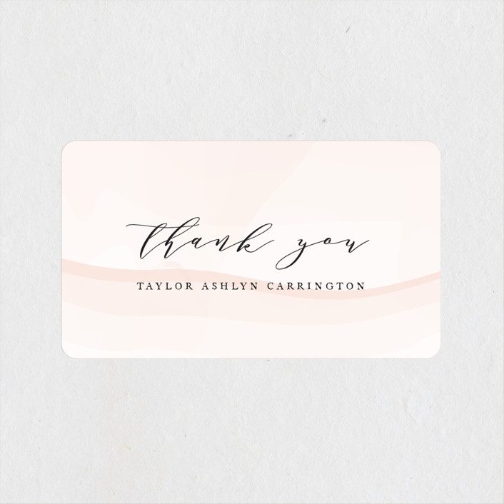 Formal Watercolor Bridal Shower Favor Stickers by Jennifer Postorino ...