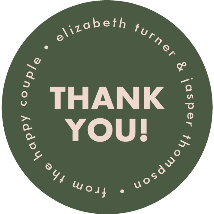 headline Bridal Shower Stickers by Heather Schertzer | Minted