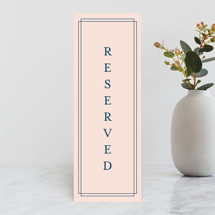 Chic Gala Long Custom Signs by Kimberly FitzSimons | Minted