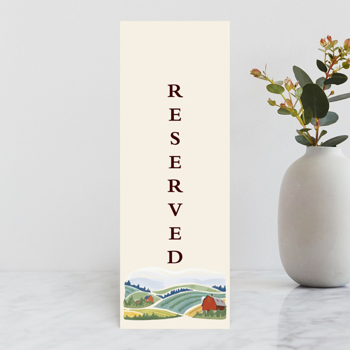 Farm and Field Long Custom Signs by Paper Sun Studio | Minted