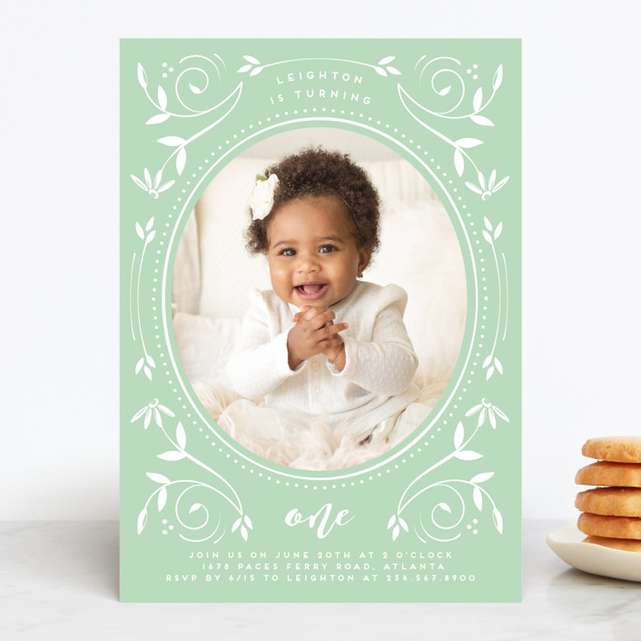 Wildflower Children's Birthday Party Invitations by Faith Dorn | Minted