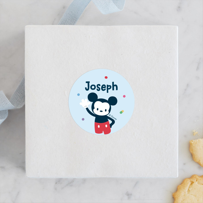 Disney's Happy Mickey & Friends Children's Birthday Party Stickers by ...
