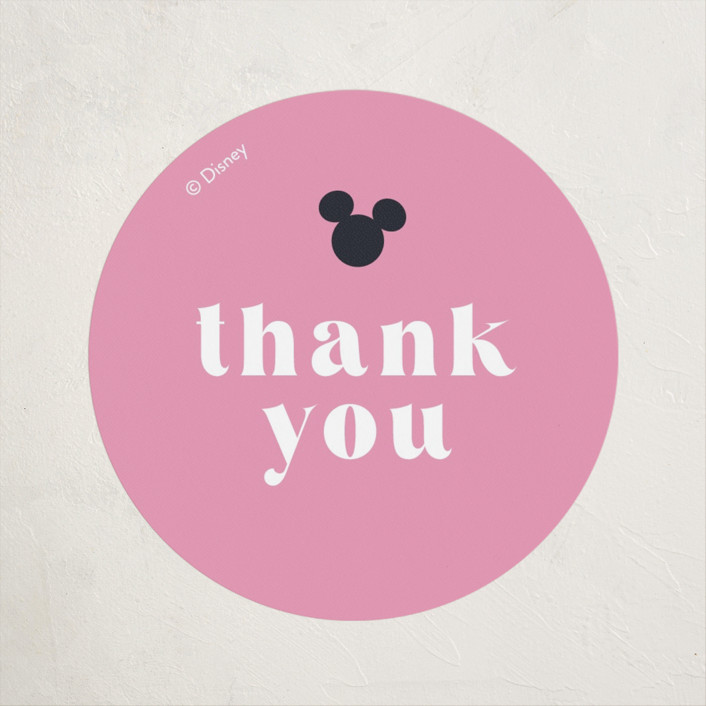 Disney's Minnie Mouse Confetti Children's Birthday Party Stickers by ...