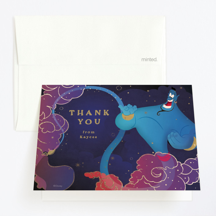 Disney's Aladdin Wonders & Wishes Genie Foil-Pressed Children's ...