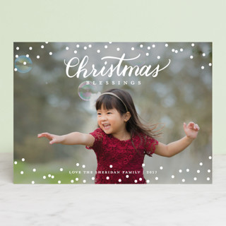 Festive blessings Christmas Photo Cards by Stacey ... | Minted