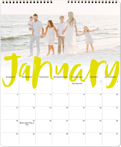 bright and bold Photo Calendars by Lea Delaveris | Minted