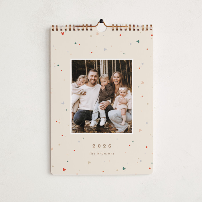 Mickey Confetti Photo Calendars by Ellen Schlegelmilch | Minted