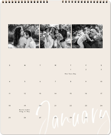 brushed trio Photo Calendars by Summer Winkelman | Minted