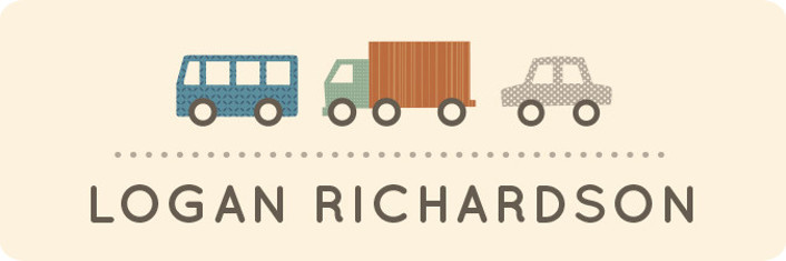 Wheeler Custom Name Labels by Olivia Raufman | Minted