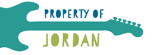 Modern Guitar Custom Name Labels by Kate Sorensen | Minted