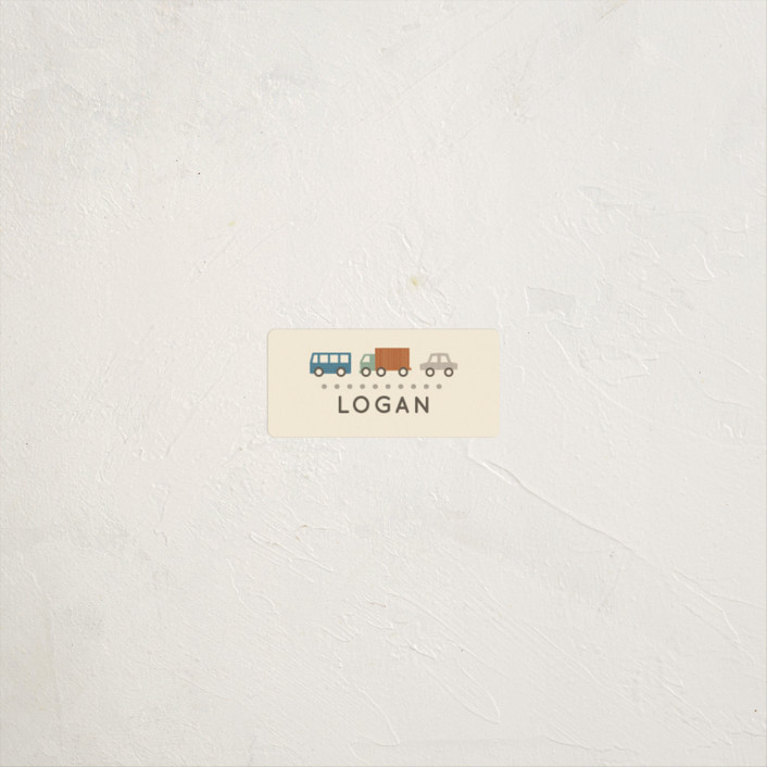 Wheeler Custom Name Labels by Olivia Raufman | Minted