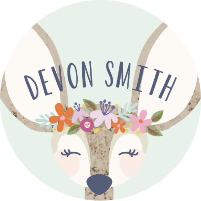 My Deer Custom Name Labels by Laura Hankins | Minted