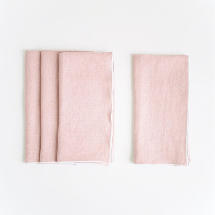 STONE WASHED LINEN NAPKINS // SET OF 4 Cloth Napkins by borrowed BLU ...