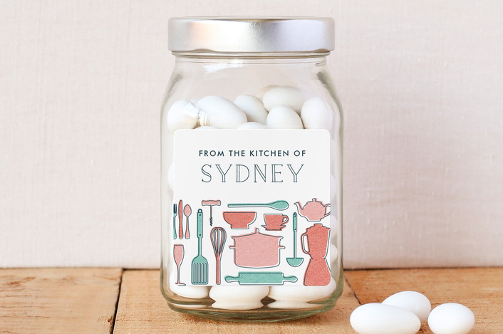 Retro Kitchen Custom Stickers by Annie Holmquist | Minted