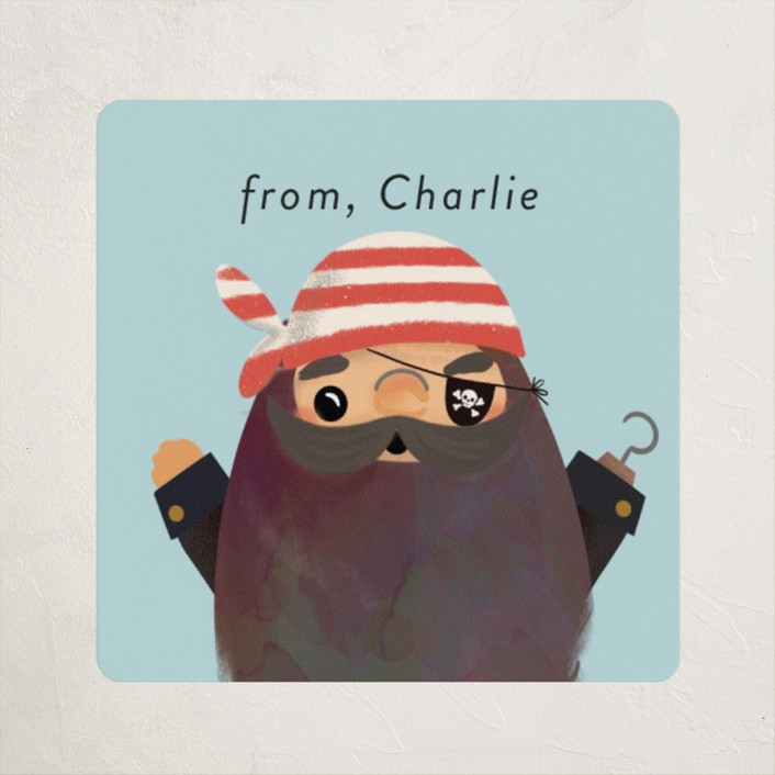 Glad we ARRGGHH Custom Stickers by Itsy Belle Studio | Minted
