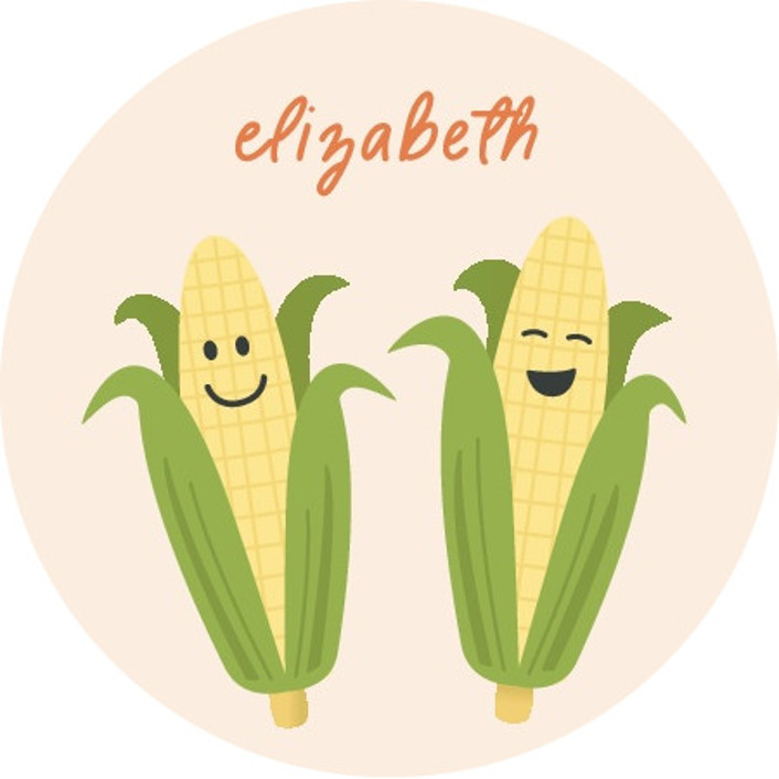 Aw Shucks Custom Stickers by Carolyn MacLaren | Minted