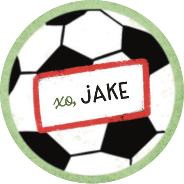 Scored Custom Stickers by Stephanie Hawkes | Minted