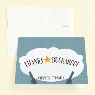 Yee Ha! Children's Birthday Party Thank You Cards... | Minted