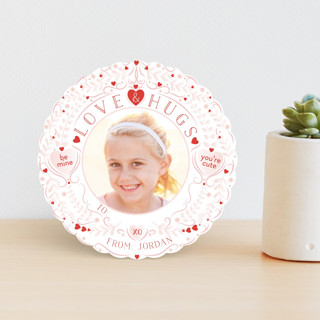 LOVE & HUGS Classroom Valentine's Day Cards by Sus... | Minted