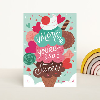 Sweet Treat Classroom Valentine's Day Cards by Pap... | Minted