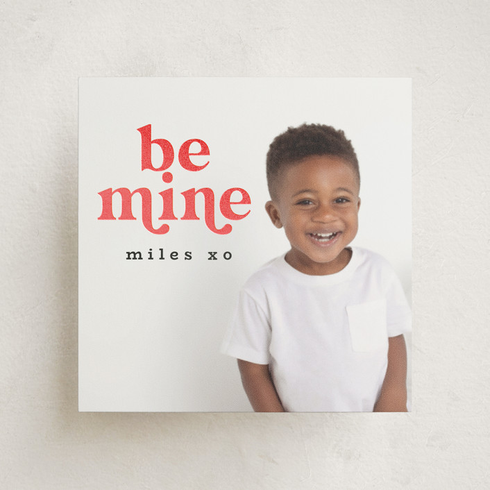 Little Heart Foil-Pressed Classroom Valentine's Day Cards by Hudson ...