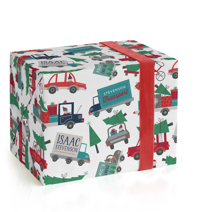 Christmas Pick Me Up Wrapping Paper by Danielle Hartgers | Minted
