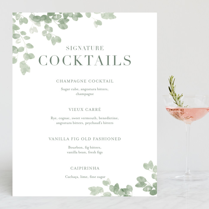 Vining Small Custom Signs by Kristie Kern | Minted