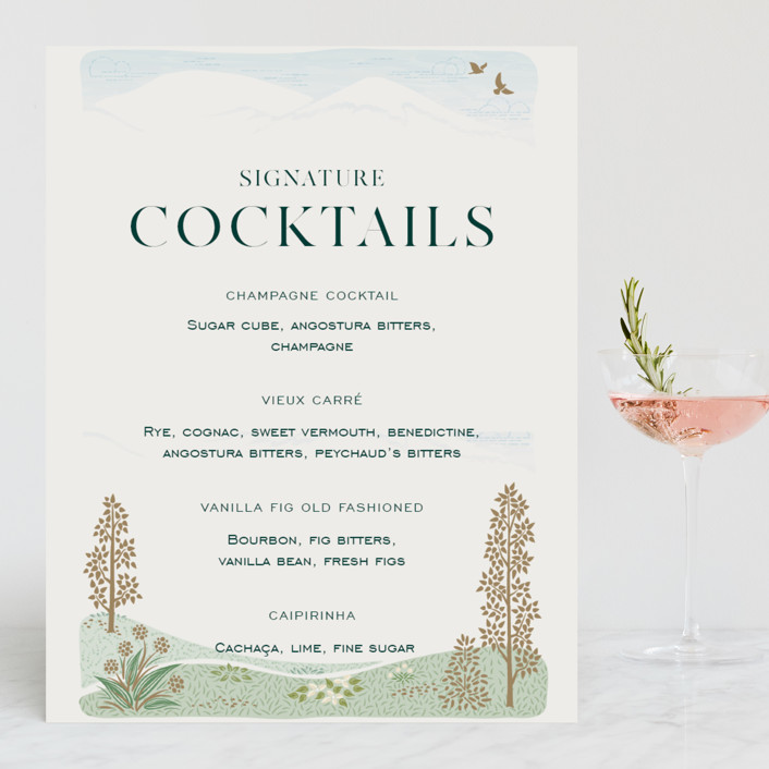 Mountaintop Small Custom Signs by Paper Sun Studio | Minted