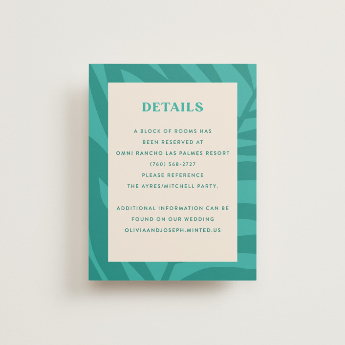 The Palm Direction Cards by Pixel and Hank | Minted