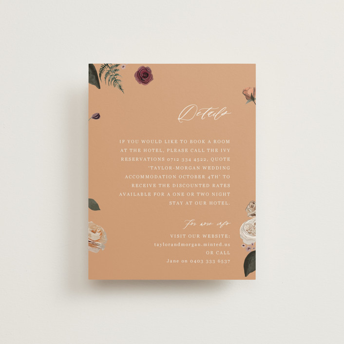 Boho Chic Direction Cards by Cass Loh | Minted