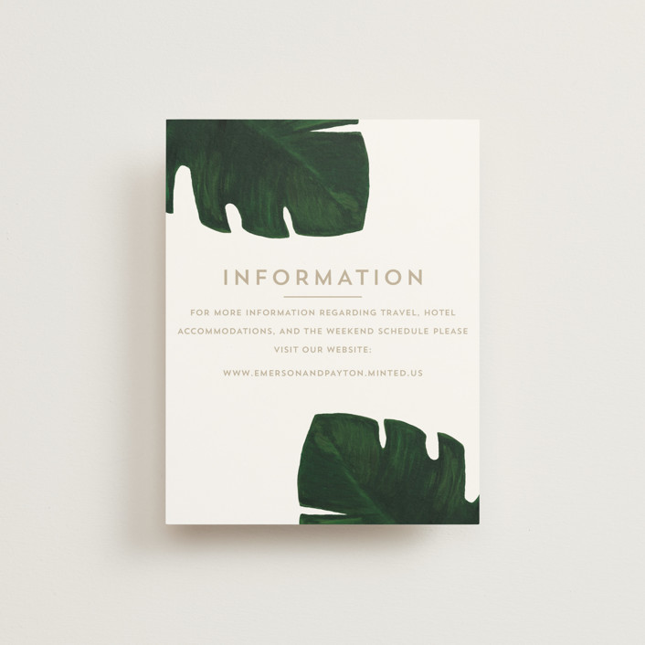 Palm Direction Cards by Kaydi Bishop | Minted